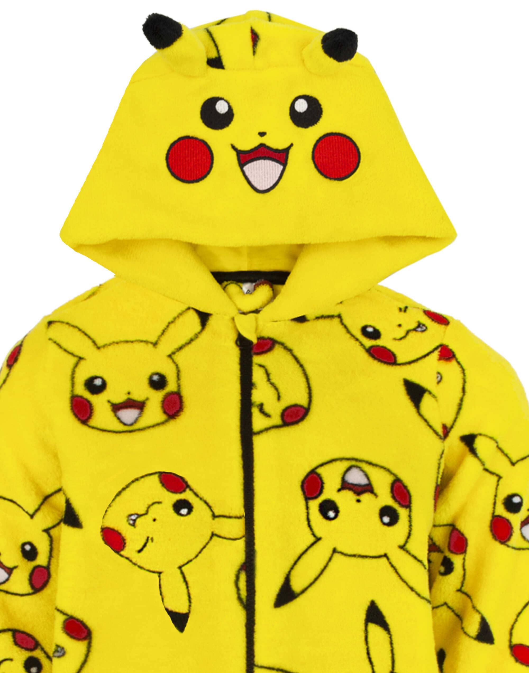 Wholesale Pokemon Unisex Kids Yellow Pikachu Onesie for your shop – Faire